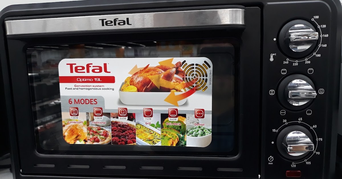 Tefal with cool new mini oven - Optimo 19L | TEST and REVIEW