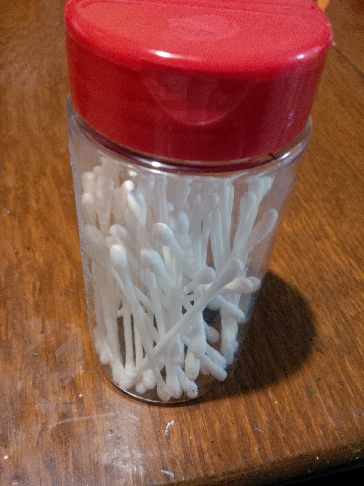 Baby and Me: Simple Toddler Activity- Q Tip Drop