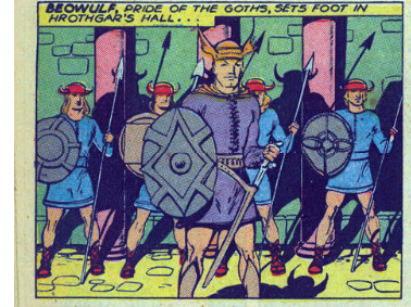 The Medieval Comics Project: New Beowulf Graphic Novel