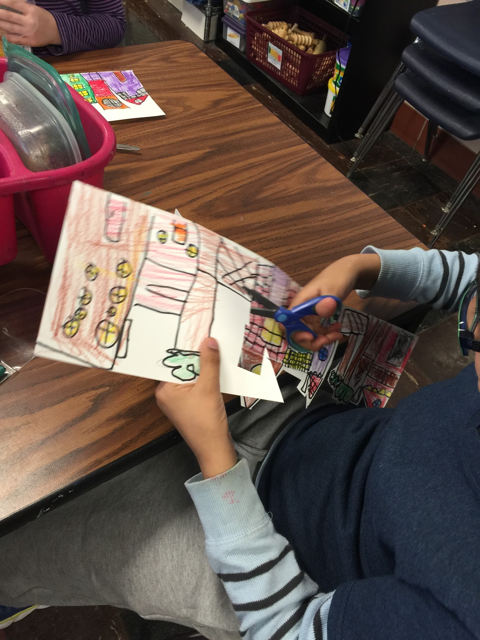 Mrs. Harris' art room: Starry Night 1st grade collage