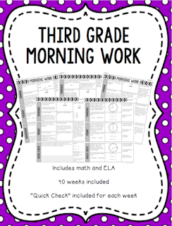 Teacher's Cabinet: Morning Work