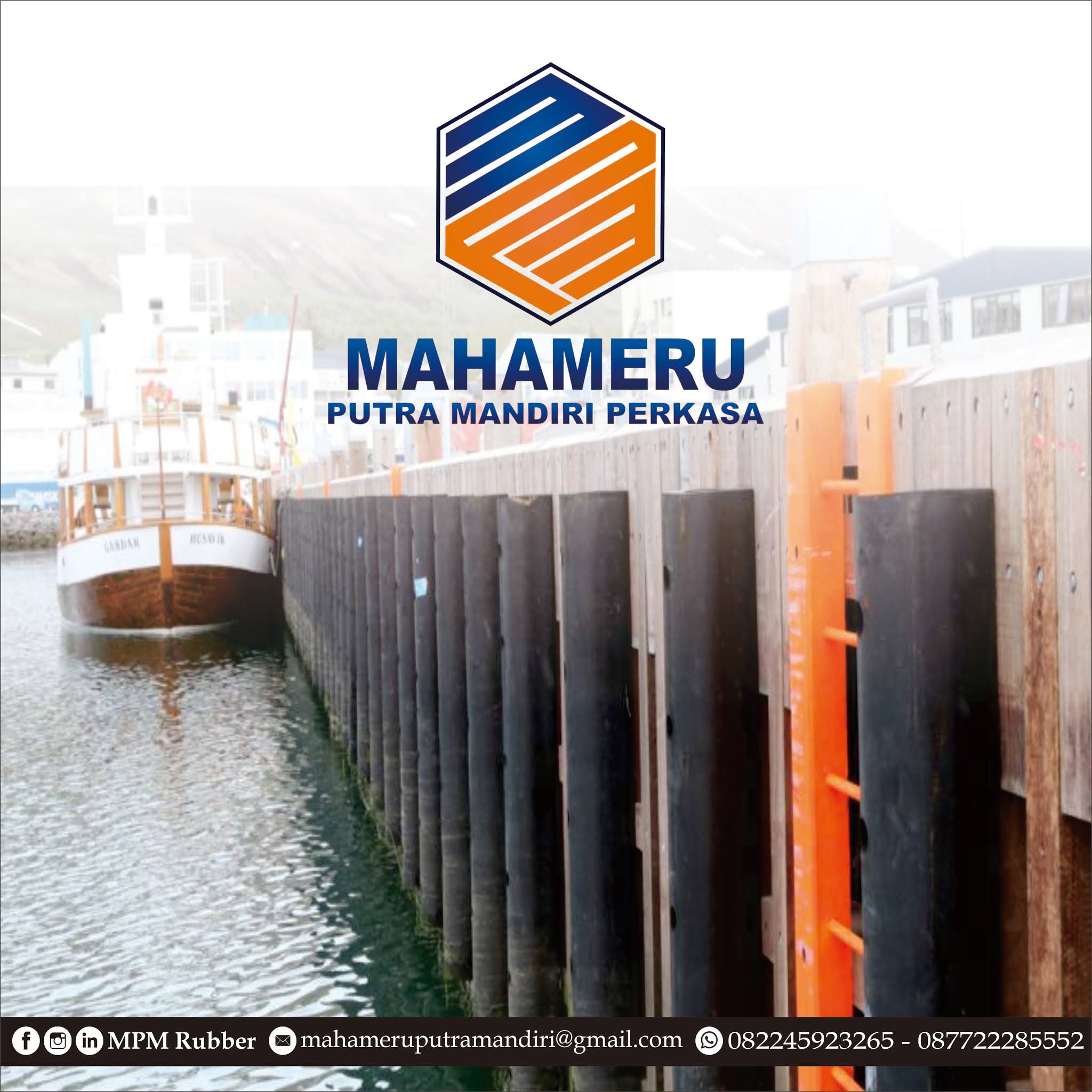 Karet Fender Dermaga Model D | D Rubber Fender Daerah Bali – produsen ...