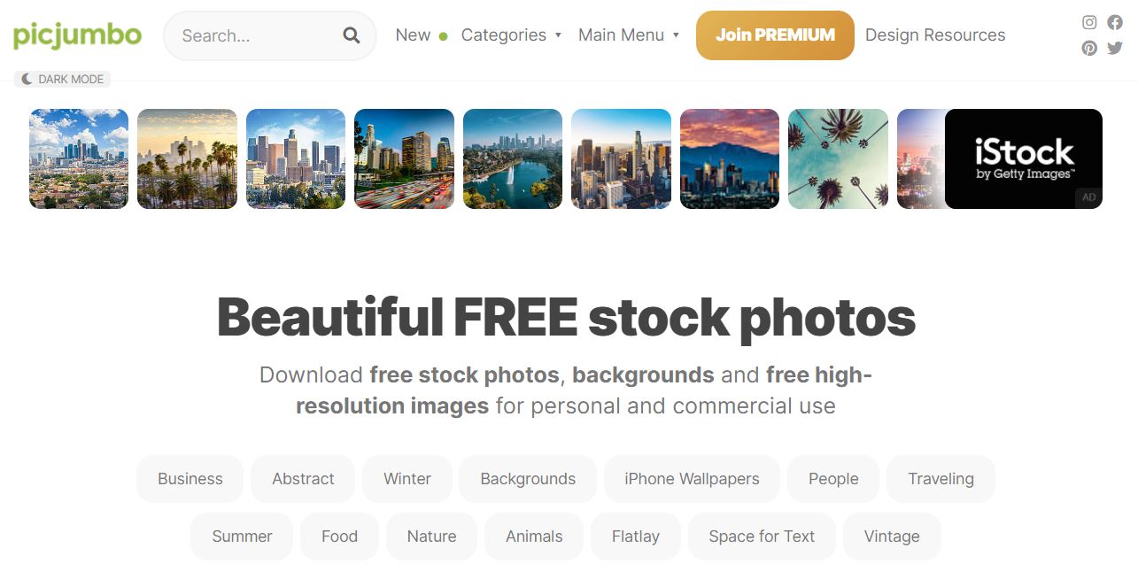 50 Amazing Sites With Breathtaking Royalty Free Stock Photos (2021 ...