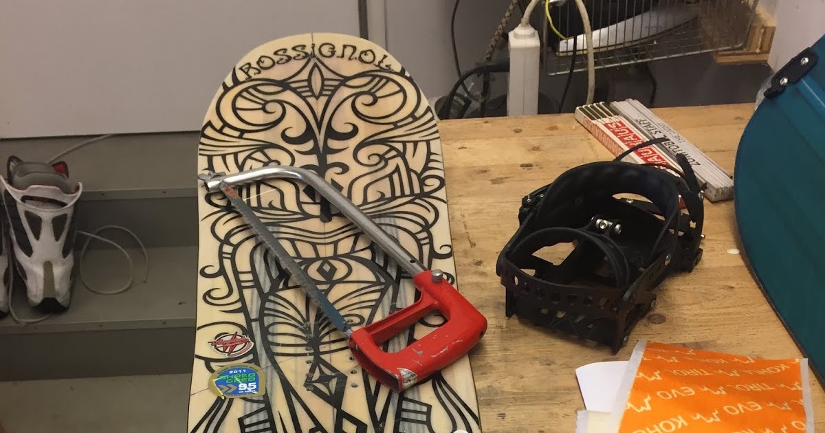 wettersturz: 27.1.2019 DIY Splitboard