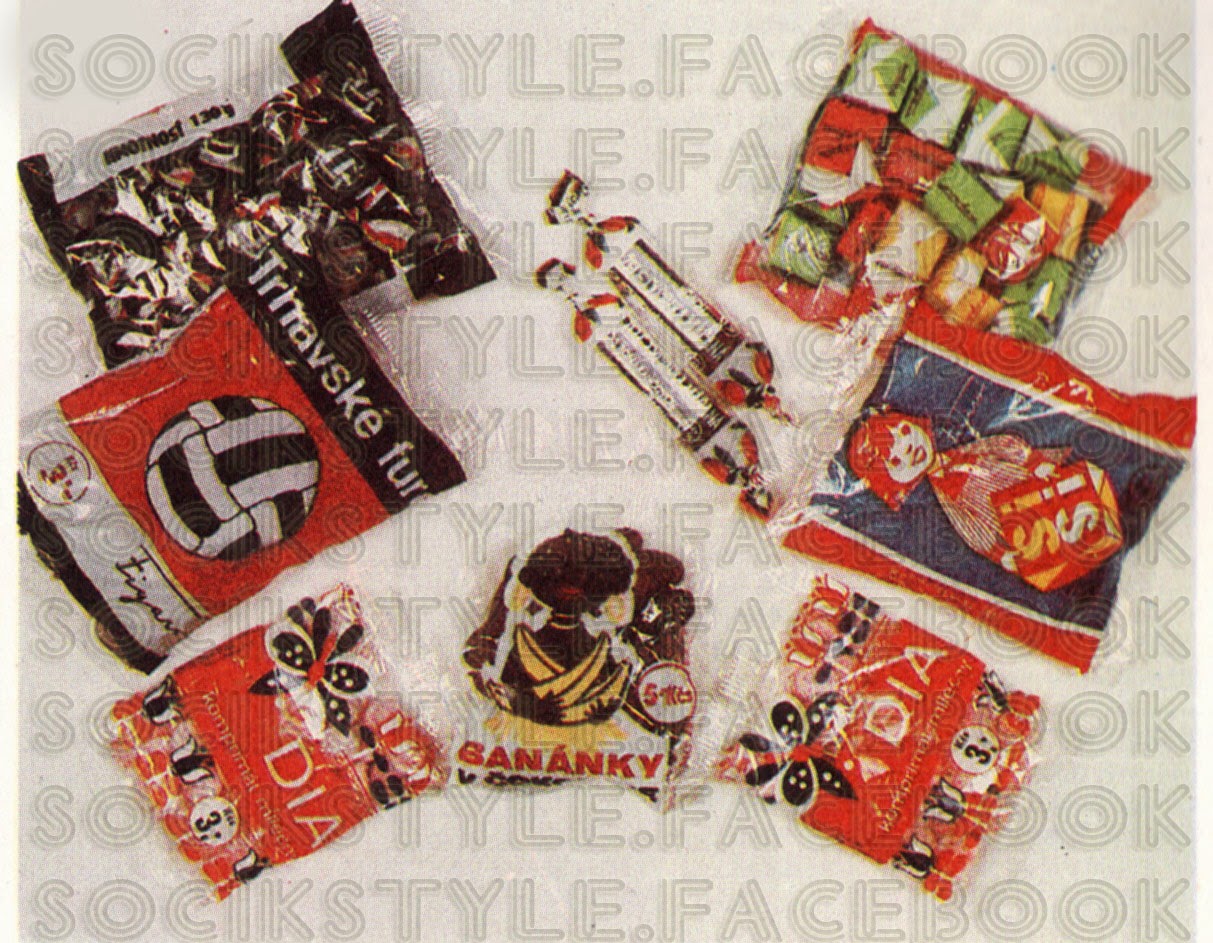 SOCÍK STYLE-Ostalgia: CS Čokolády,cukríky,žuvačky a kakao