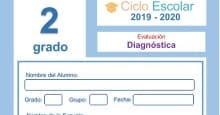 Examen Diagnóstico Segundo grado 2020-2021 - Ciclo Escolar 2020