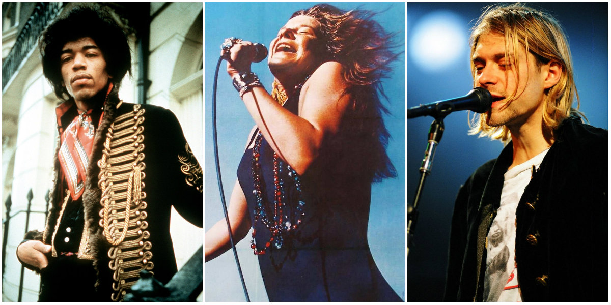 The 27 Club: 15 Famous Rockers Who Died at Age 27 ~ Vintage Everyday