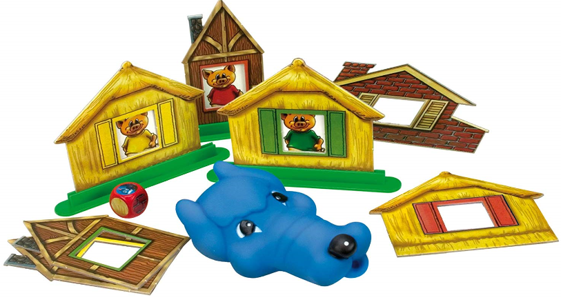 The Playful Otter: 3 Little Pigs and the Big Bad Wolf