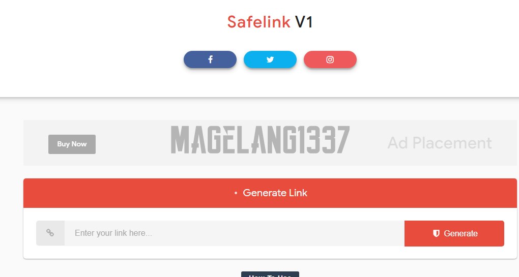 9 Template Safelink Blogger Aman Untuk Adsense