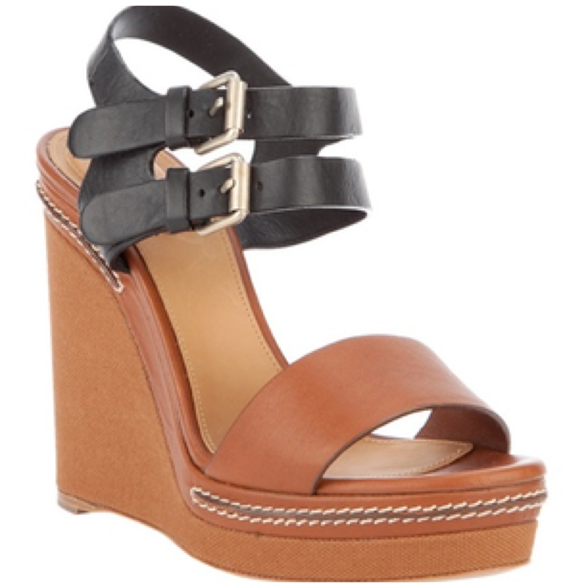 Tastes Like 24 Carats: DIAMOND vs. CZ : Chloe Wedge Sandal