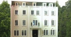 misminicasas: Cottesmore House Manor, la fachada.