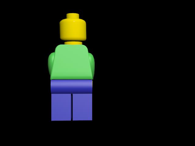 3D: Lego man