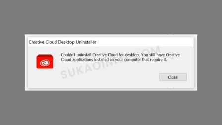 Cara Uninstall Adobe Creative Cloud di Komputer atau Laptop - SukaoInfo