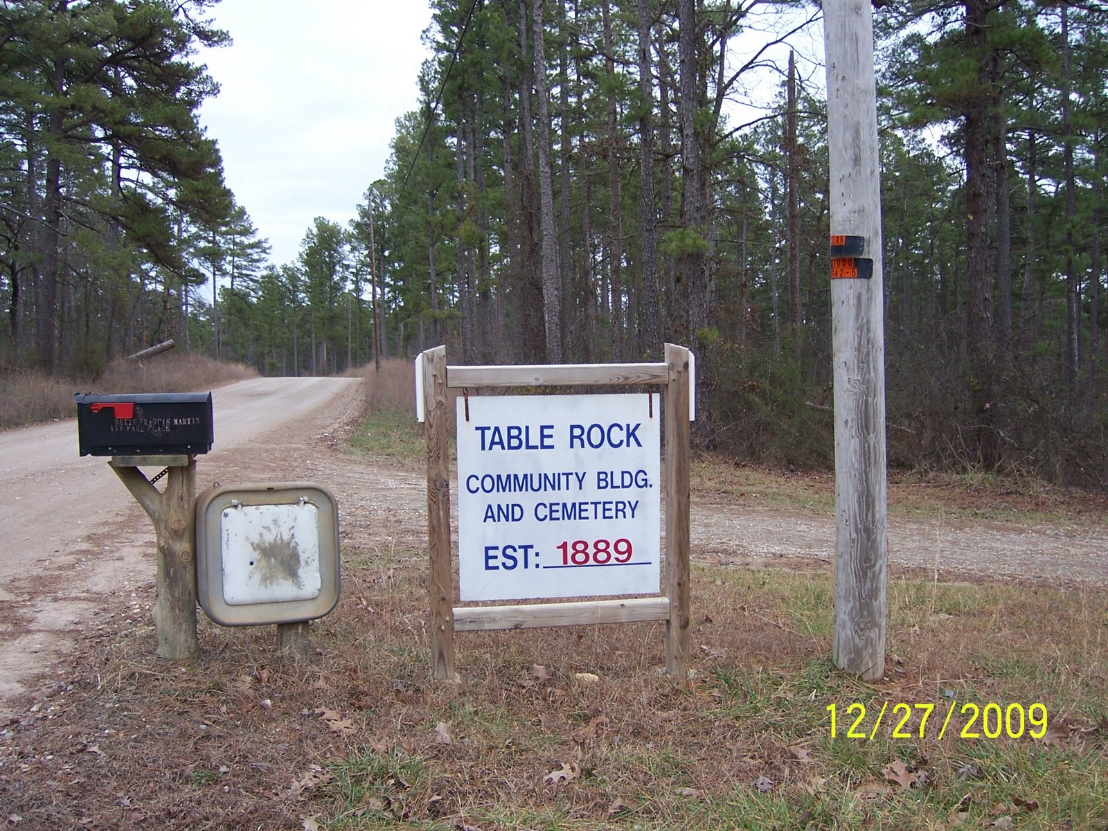 Cemeteries of Baxter County, AR: Table Rock Cemetery is just off Culp ...
