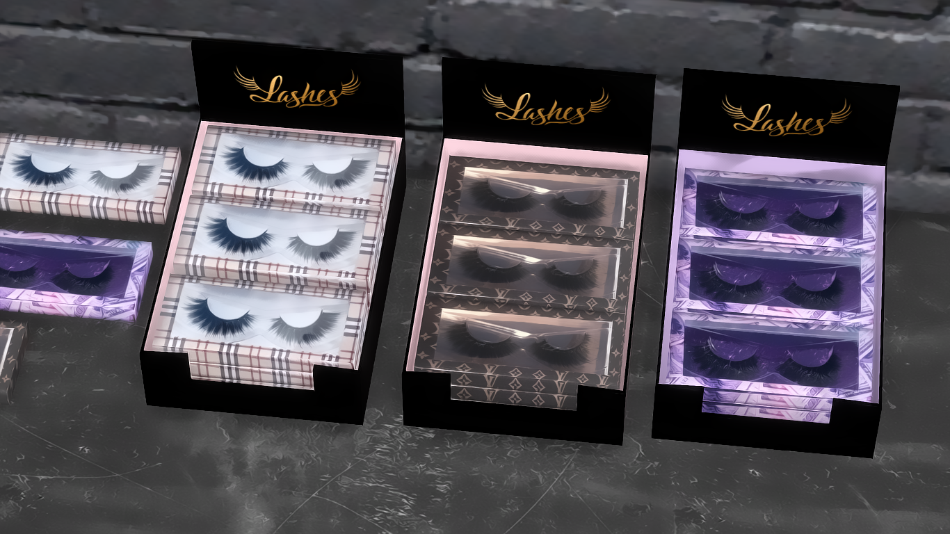 TS4 & TS3 Lashes - YDB