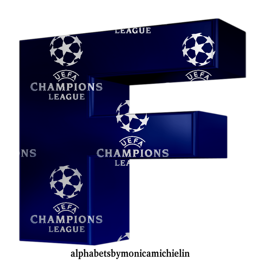 M. Michielin Alphabets: UEFA BALL SOCCER FOOTBALL SPORT ALPHABET ...