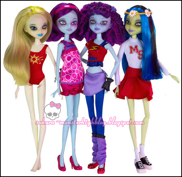 monster high: Zombie girls