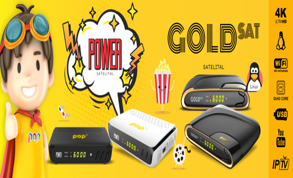 te: Novo Lançamento linha Pop tv Gold Sat e Pop Power Sat. Em breve ...