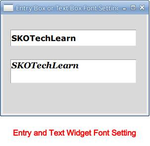 Style and Use Entry Box in tkinter and TextBox in tkinter ...