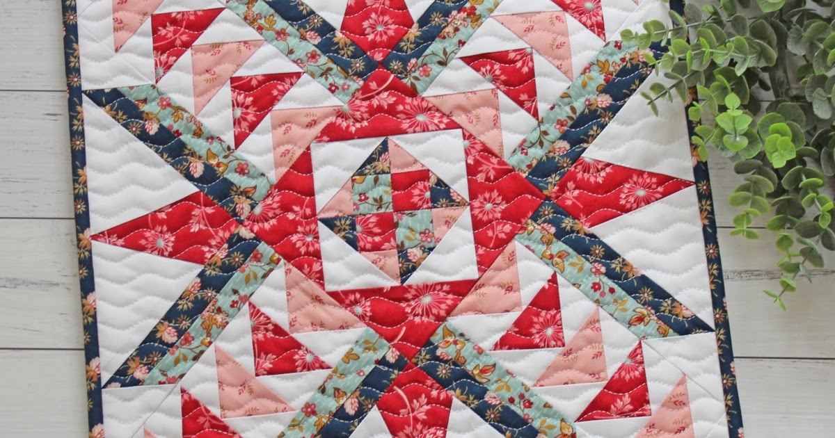 Alice Mini Quilt PDF Pattern - Threadbare Creations