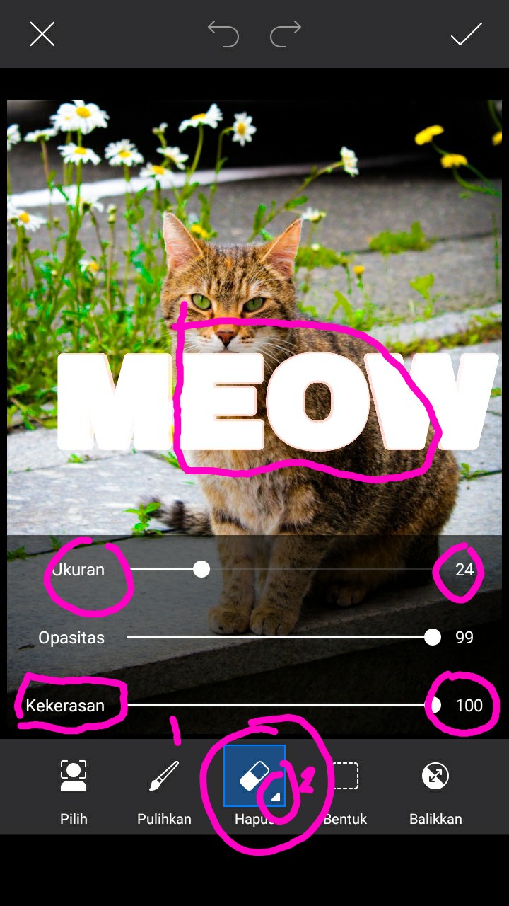 Tutorial Editing Teks || Text Background (Picsart Tutorial ...