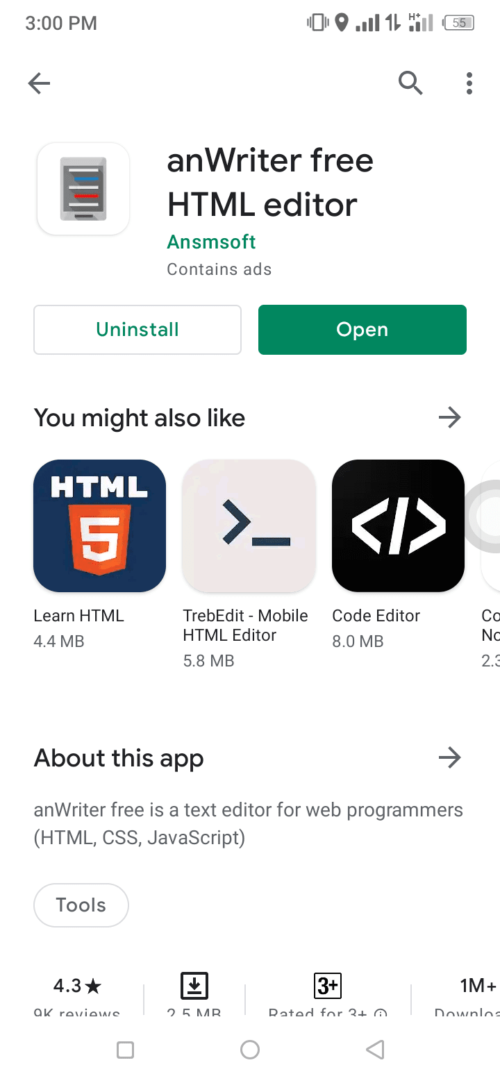 Write And Run Html Css Javascript On Phone 1839