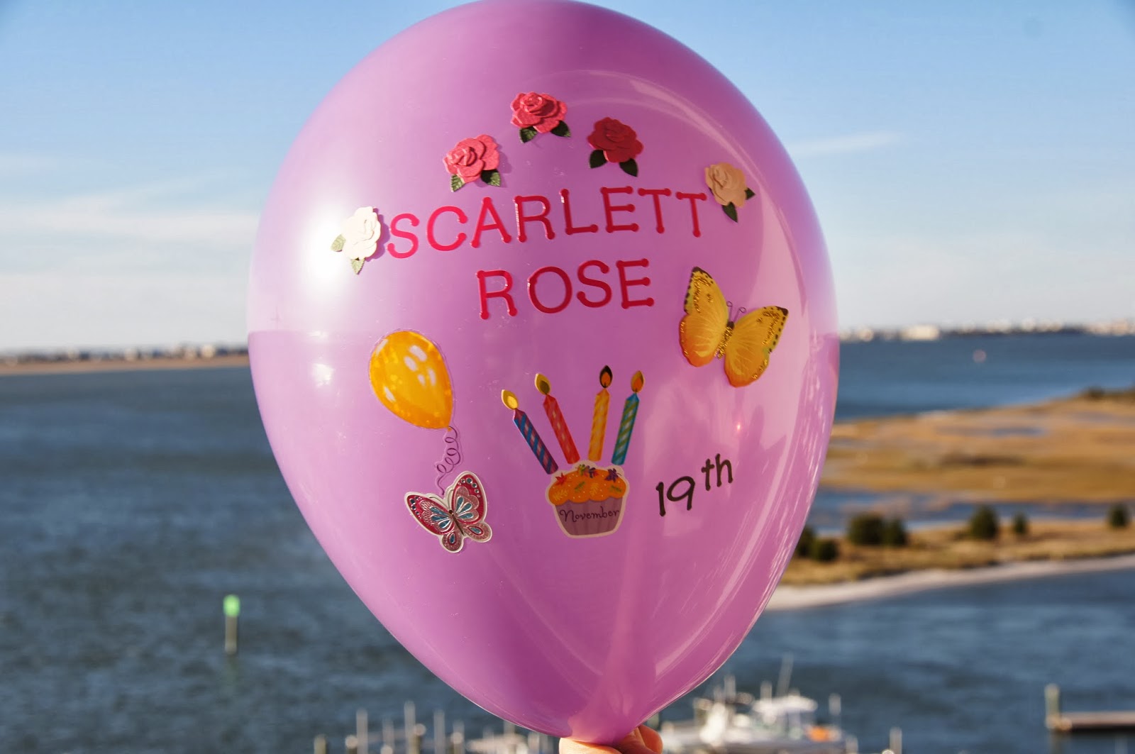 Fittsie's Angel Birthday Balloons: November Balloon Pictures