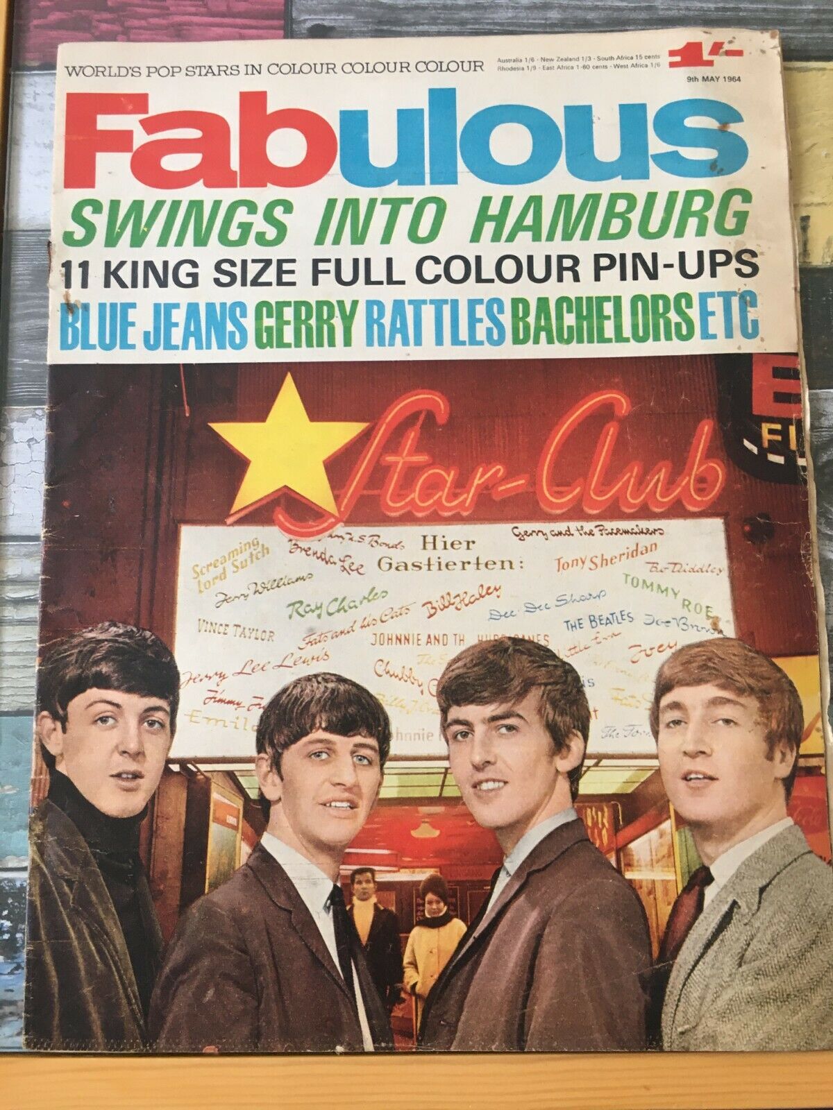 Vintage Beatles mag: Fabulous, May 1964