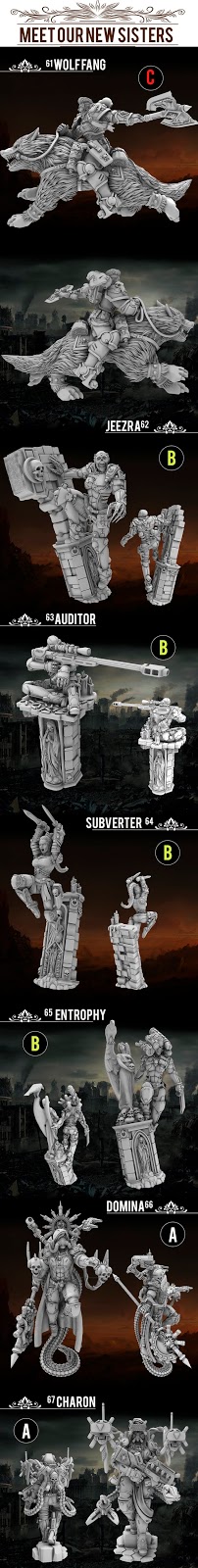 Tabletop Fix: Heresy Lab - Heresy Girls 2.0 Kickstarter