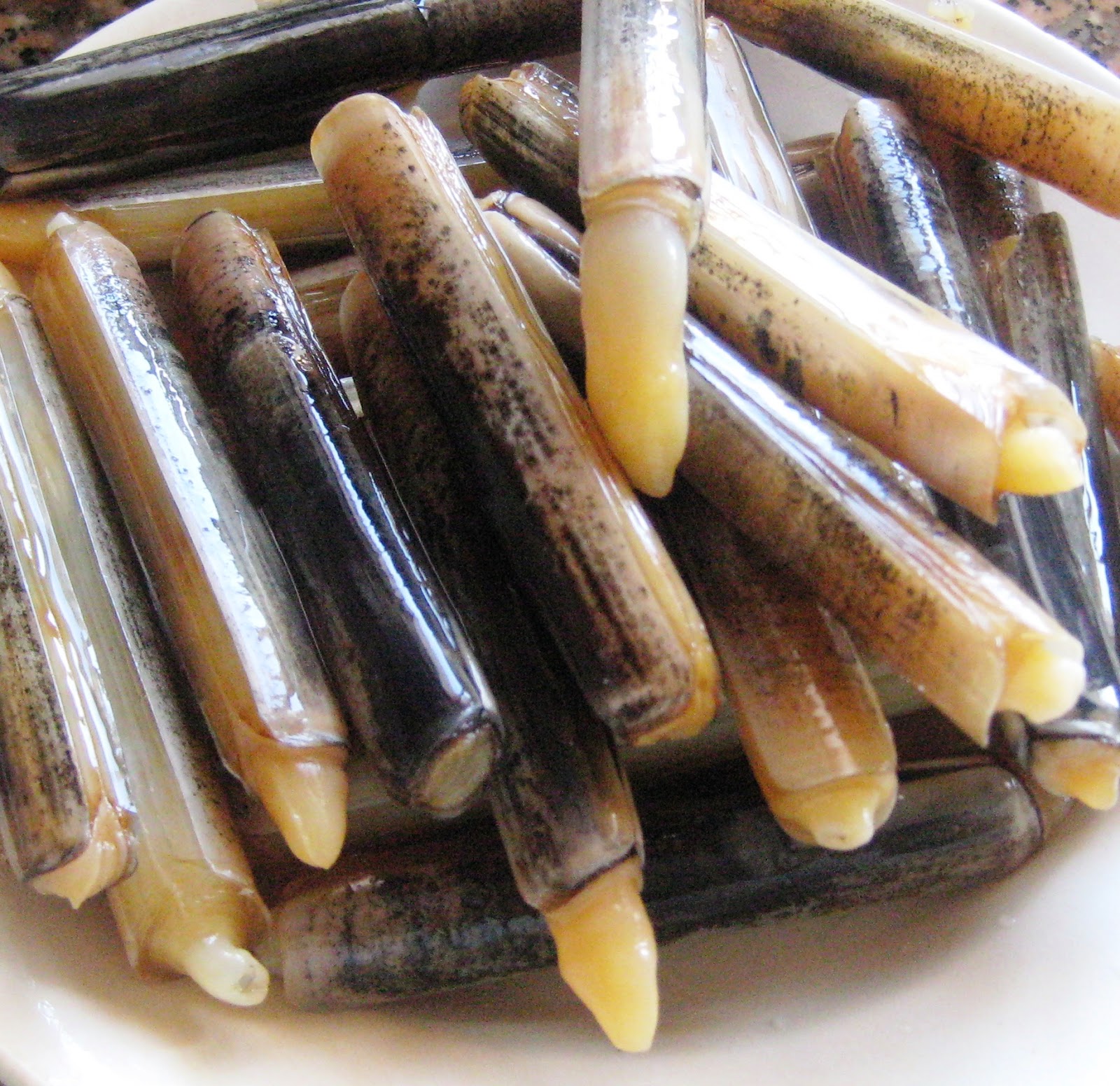 El rincón de Mundín: MARISCOS: EL LONGUEIRÓN Y LA NAVAJA