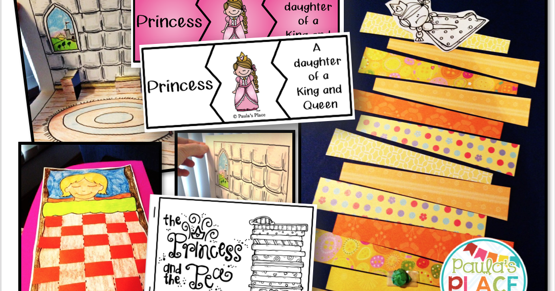 Paula's Place Teaching Resources: Princess and the Pea - Writing and ...
