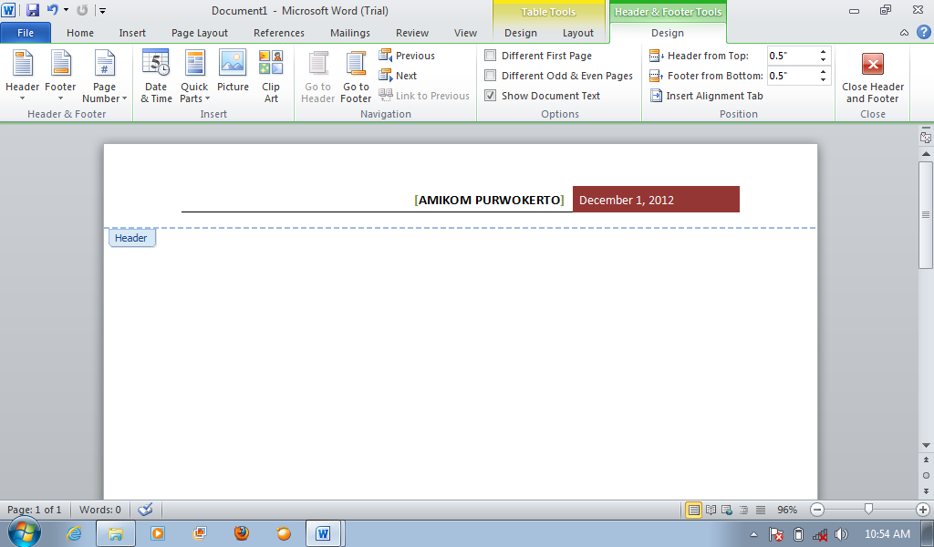 Membuat Dokumen dengan Microsoft Word - Share is Gold