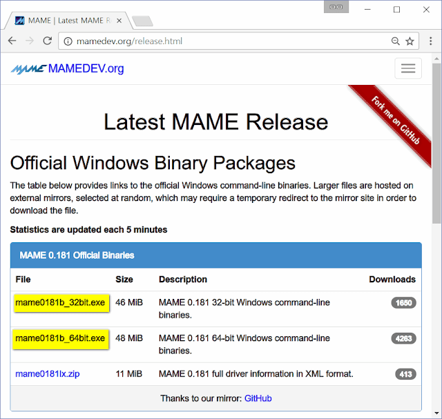 MAME PLUS! 다운받고 룸 실행 까지 사용법