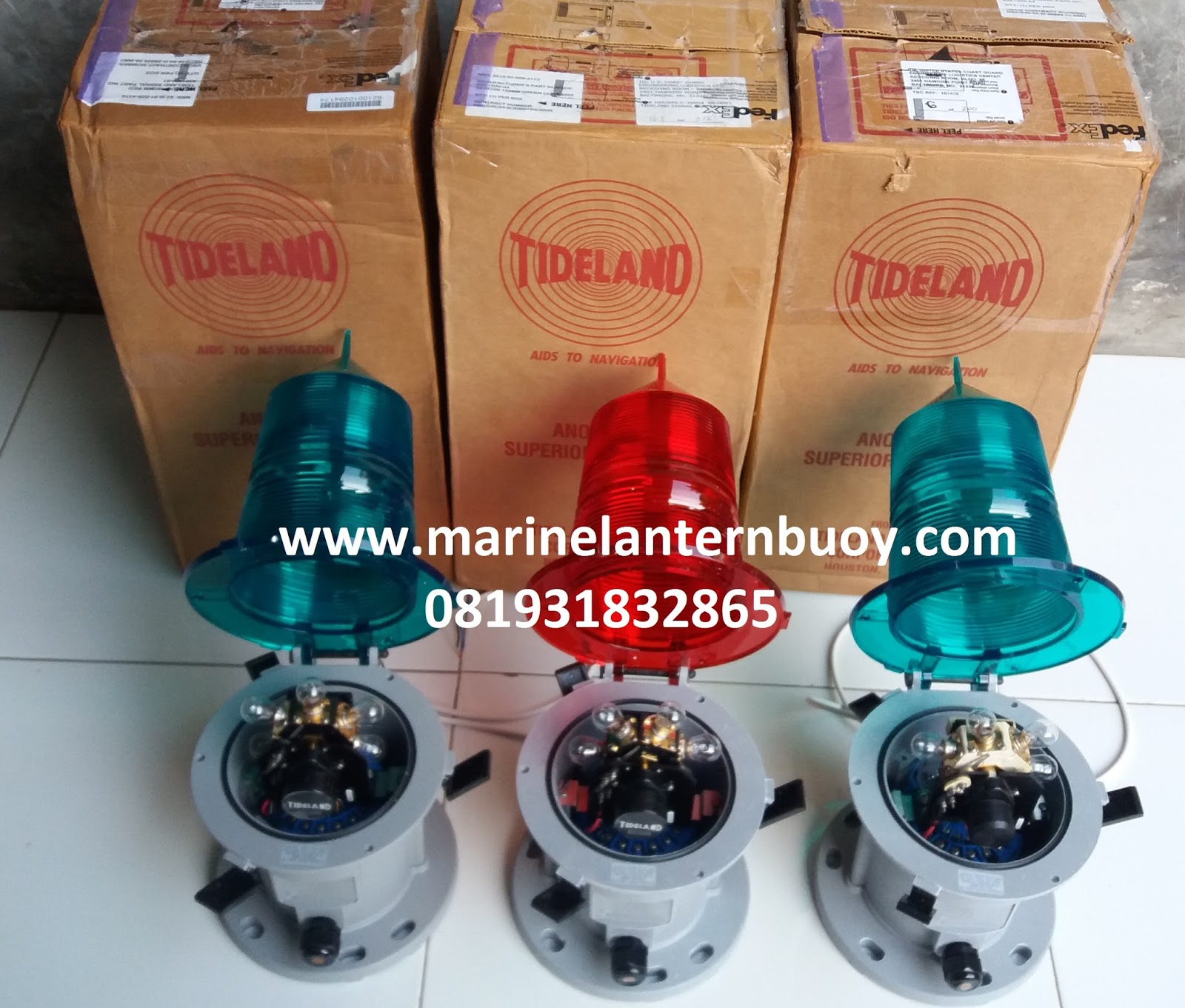 Marine Lantern, Solar Marine dan Lampu-lampu Navigasi Kelautan.: NEW ...