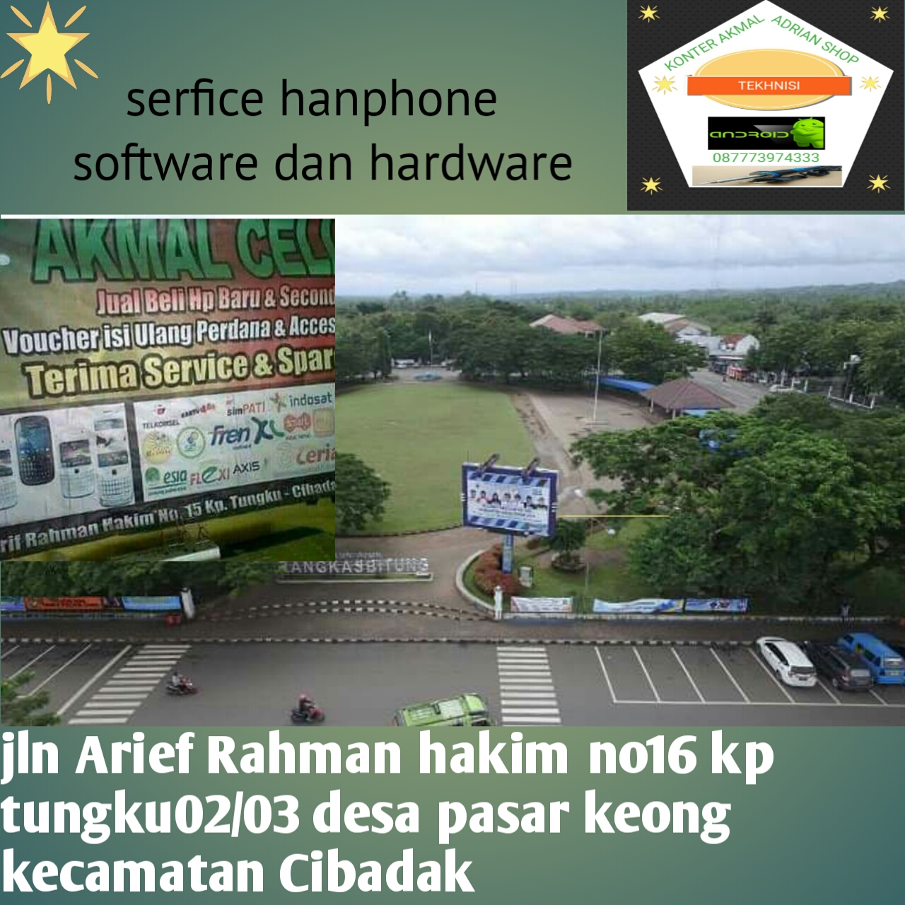 ESA KONTER AKMAL TUNGKU / KONTER AKMAL ADRIAN SHOP