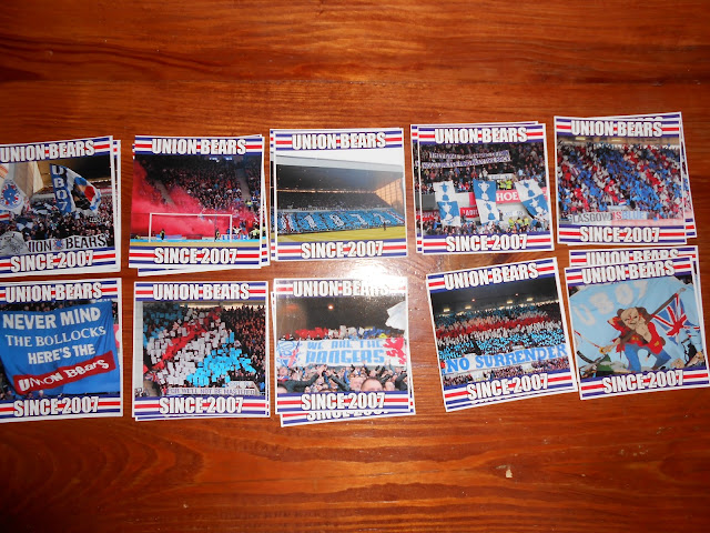 Ultras stickers: Rangers Glasgow Scotland