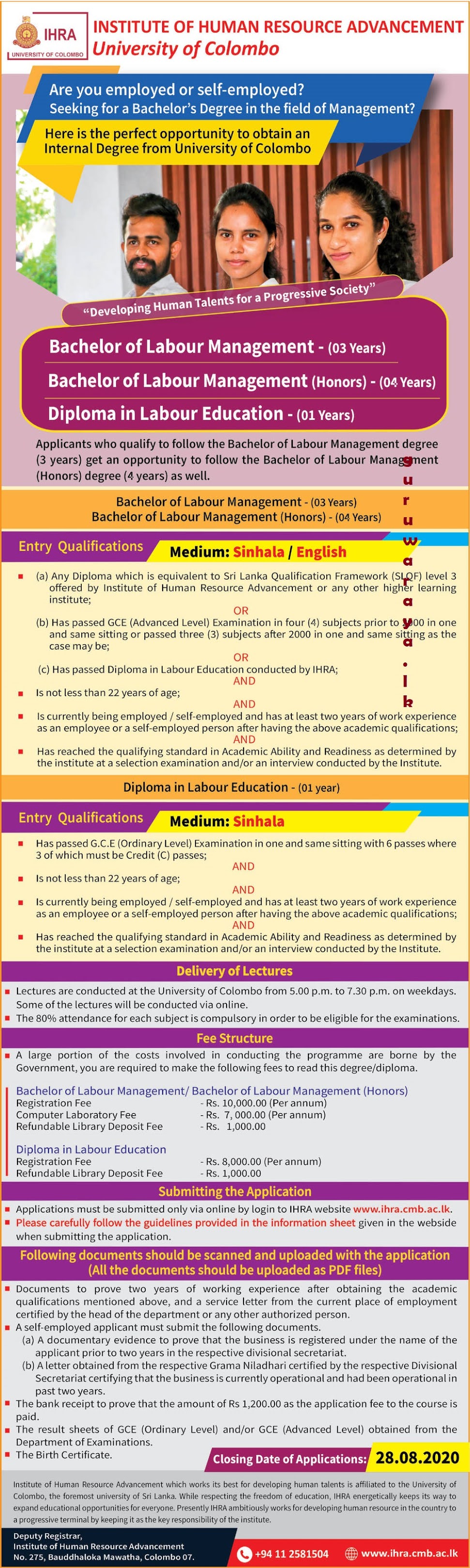 Course Details : Sunday Observer July 12 - Teacher