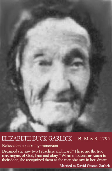 Long Live the Hatches: Elizabeth Buck Garlick (Married to David Gaston ...
