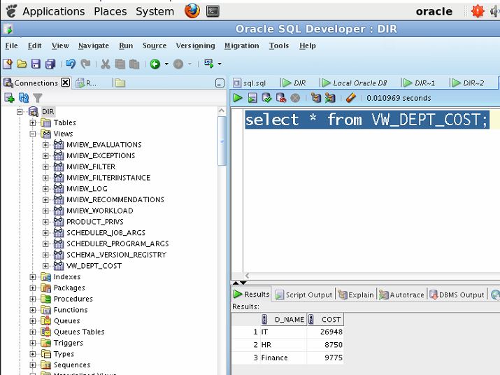 How to create View in Oracle Database. - Pubudu Dewagama
