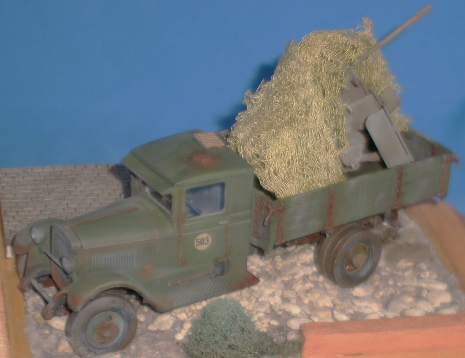 Houston Armor Club (HAC): Russian ZIS-5 Truck & Captured 3.7cm FLAK 43