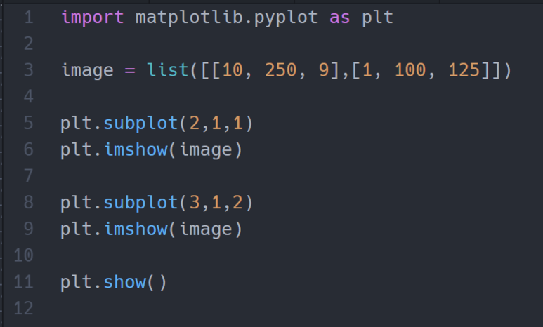 Python matplotlib.pyplot.subplot():별빛 연구소(Starlight Lab)