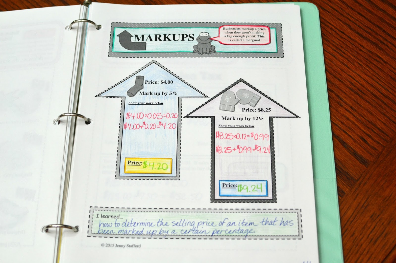 Math in Demand: 7th Grade Math Interactive Notebook
