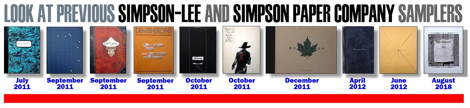 Past Print: Simpson-Lee paper sample / early eighties