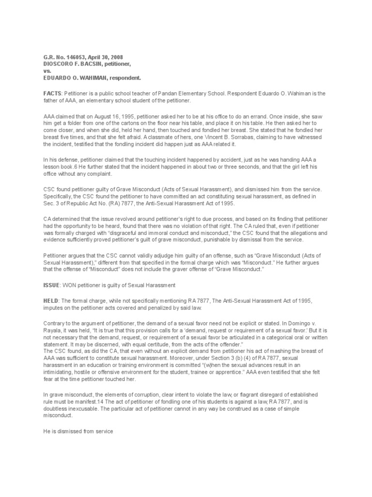 ra 7877 - philippin news collections