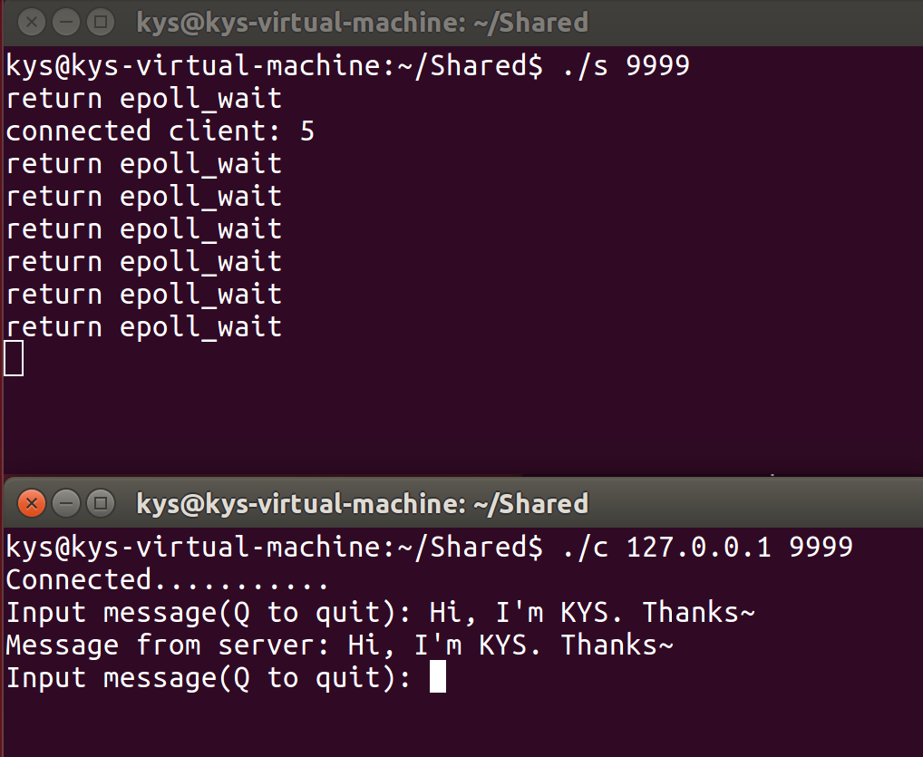 KYS: Level Trigger VS Edge Tigger