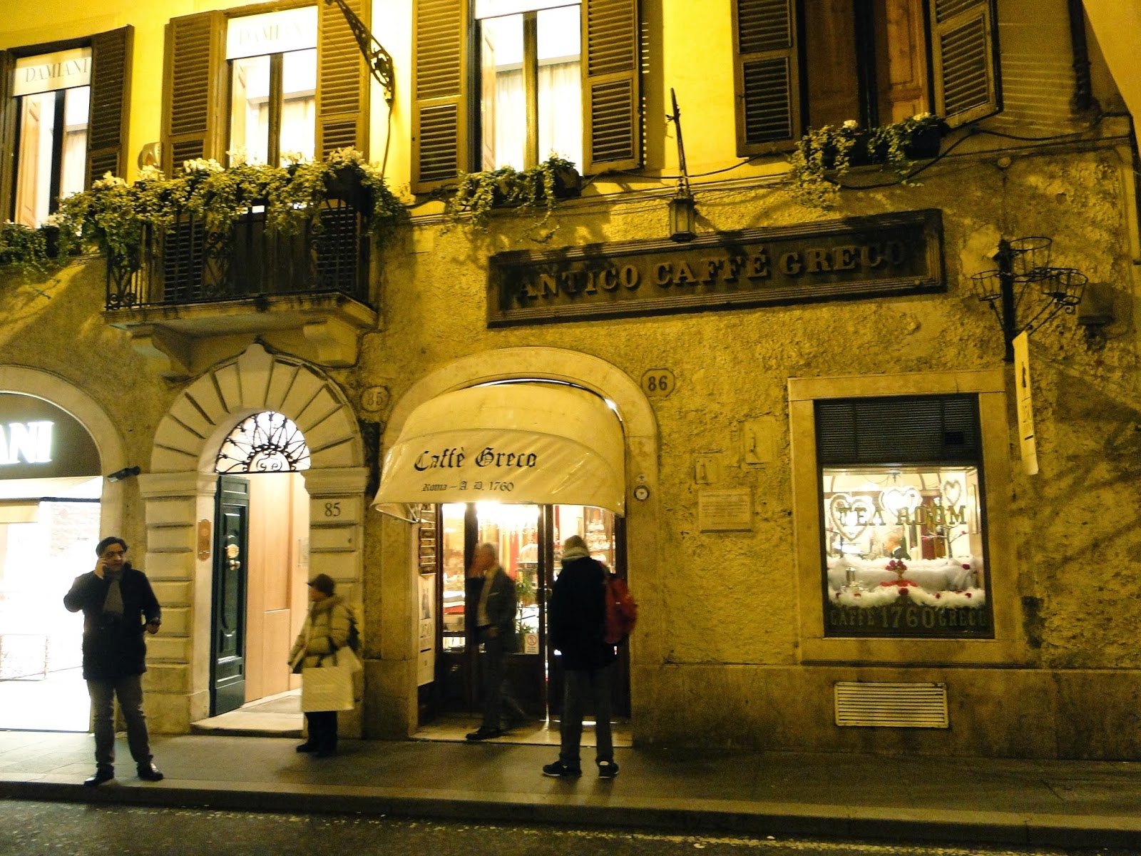 Antico Caffè Greco (Rome, ITALY) ★★★★☆ | A traveling foodie's ...
