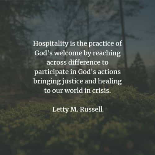 35 Hospitality quotes and sayings that warms the heart