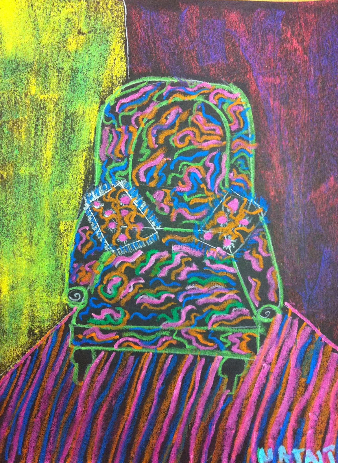 My Wishes are Horses...: Expressionist Chairs