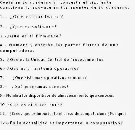 Nidia Esparza Computación 7: CUESTIONARIOS