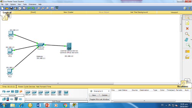 Practicas de Cisco Packet Tracer